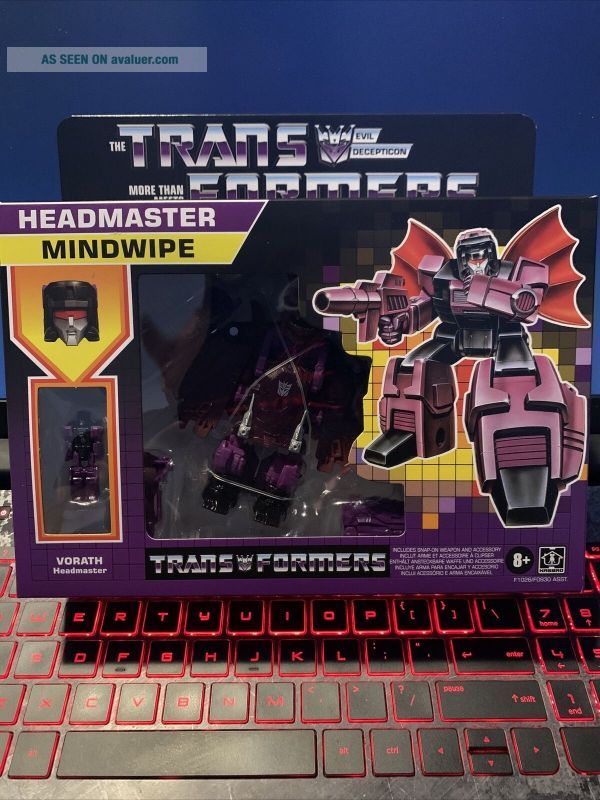 TRANSFORMERS Headmaster Set Of 4 Brainstorm Mindwipe Chromedome ...