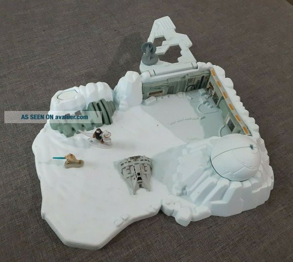 Vintage Galoob Micro Machines Star Wars Ice Planet Hoth Playset And ...