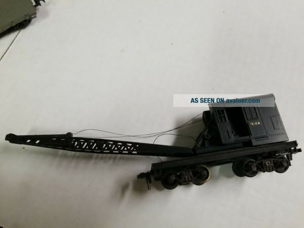Ho Scale Train Miniature 25 Ton Industrial Crane Car X - 58 | #39999859