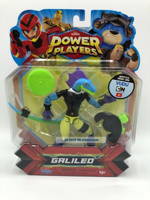 ZAG Heroez Power Players GALILEO Figure Weapon Cartoon Network Animated ...