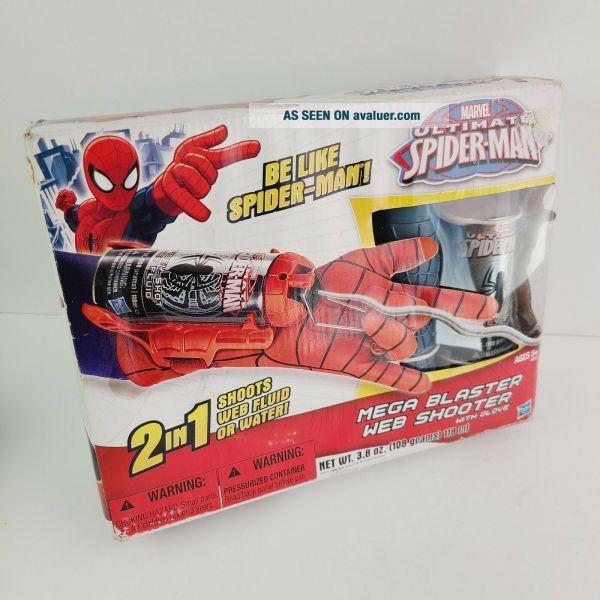 Hasbro Marvel The Spiderman Mega Blaster Web Shooter With Glove 2011 ...