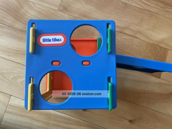 MINIATURE LITTLE TIKES DOLLHOUSE CLIMBING CUBE SLIDE JUNGLE GYM ...