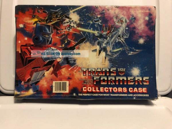 1984 Vintage Transformers Collectors Case G1 Complete W/ Inner Storage ...