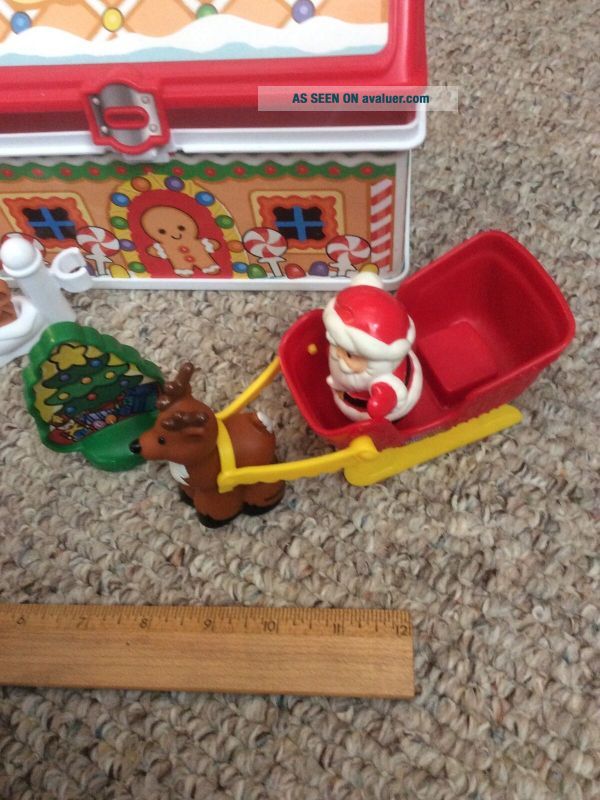Fisher Price Little People Christmas Gingerbread House With Santa ...