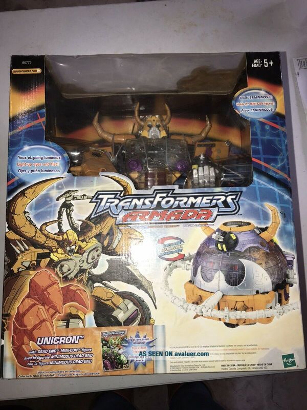 Hasbro Unicron W/ Dead End Mini Con Transformers Armada Action Figure ...