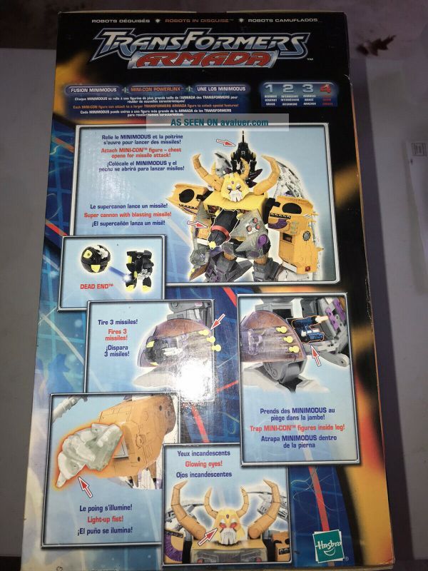 Hasbro Unicron W/ Dead End Mini Con Transformers Armada Action Figure ...