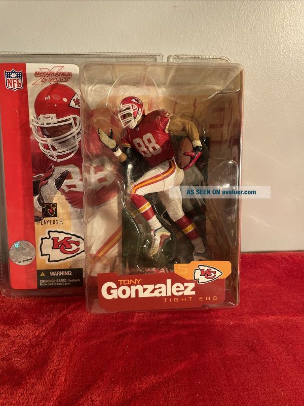 McFarlane Sports NFL Football Series 5 Kansas City Chiefs Tony Gonzales ...