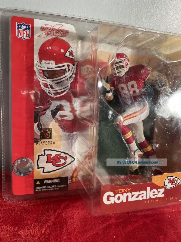 McFarlane Sports NFL Football Series 5 Kansas City Chiefs Tony Gonzales ...