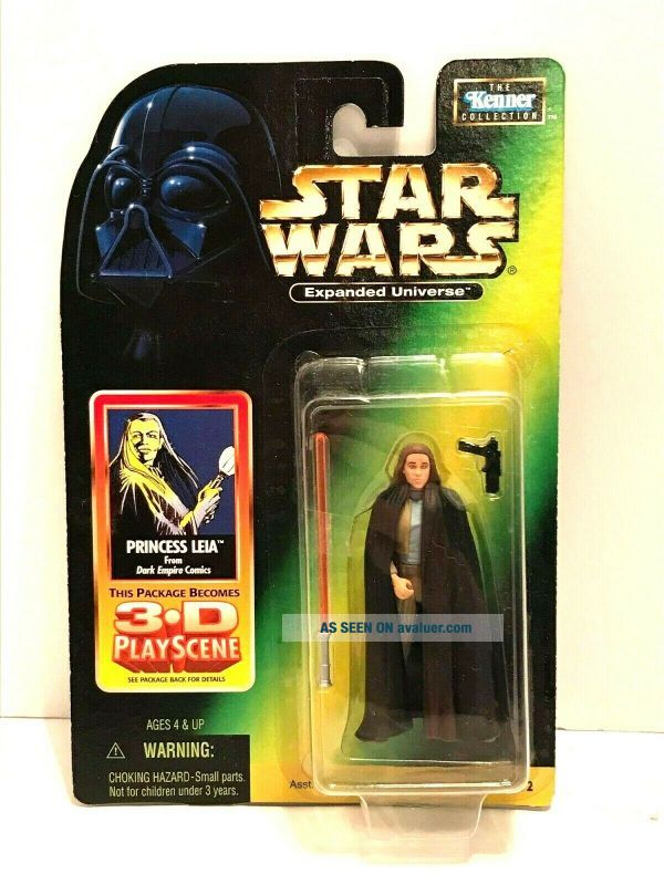 STAR WARS POWER OF THE FORCE EXPANDED UNIVERSE Princess Leia EU Play ...