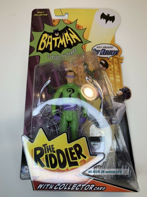 Batman Classic TV Series The Riddler Figure 6” Mattel 2013 NIP Gotham ...