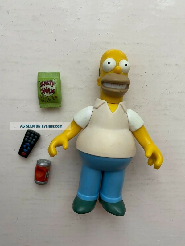 PLAYMATES INTERACTIVE THE SIMPSONS SERIES 1 HOMER SIMPSON ACTION FIGURE ...