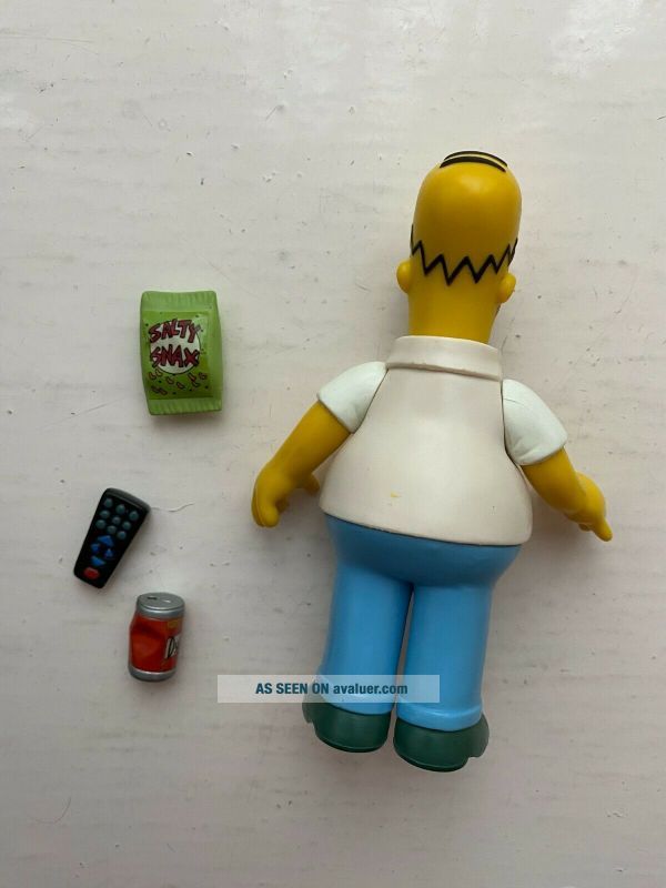 PLAYMATES INTERACTIVE THE SIMPSONS SERIES 1 HOMER SIMPSON ACTION FIGURE ...