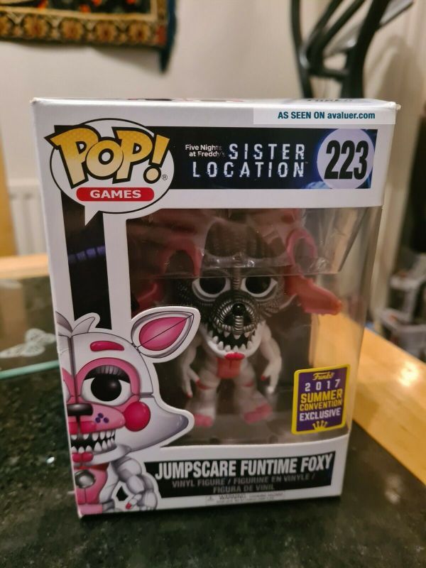 Funko Pop Five Nights At Freddys - Sister Location Jumpscare Funtime ...