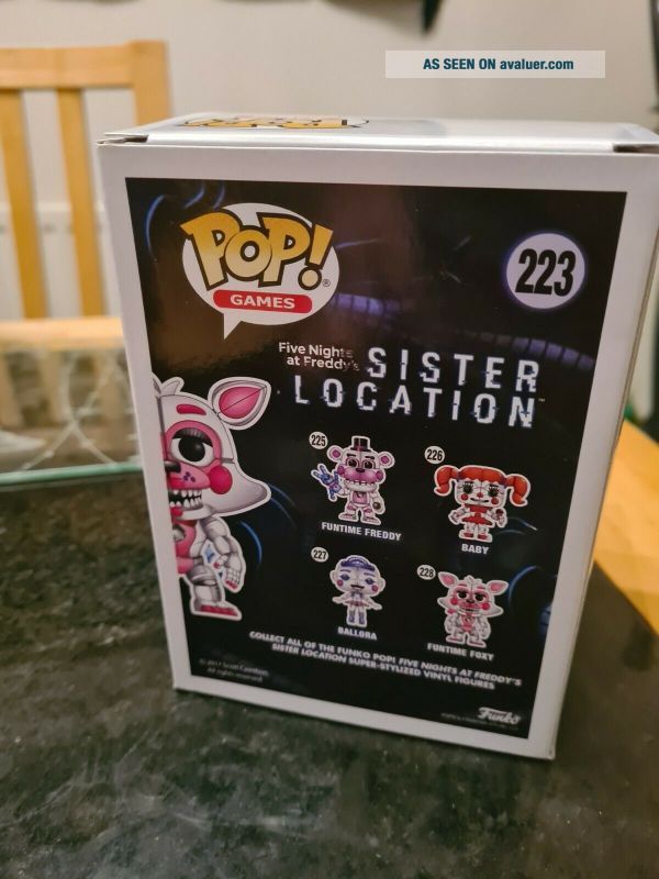 Funko Pop Five Nights At Freddys - Sister Location Jumpscare Funtime ...