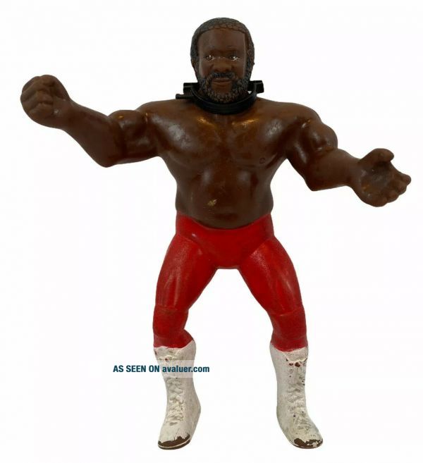 Vtg 1984 LJN WWF Wrestling Superstars JunkYard Dog W/Collar & No Chain ...