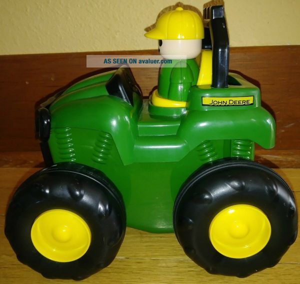 Ertl John Deere Push N Go Roll Tractor Vehicle Toy John Deere Green And ...