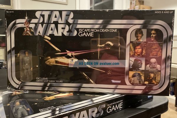 Star Wars Escape From Death Star Board Game With Tarkin Figure | #40329964
