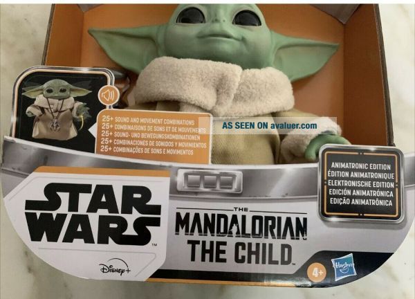 Hasbro Disney ' S Star Wars Baby Yoda The Child Animatronic Edition ...