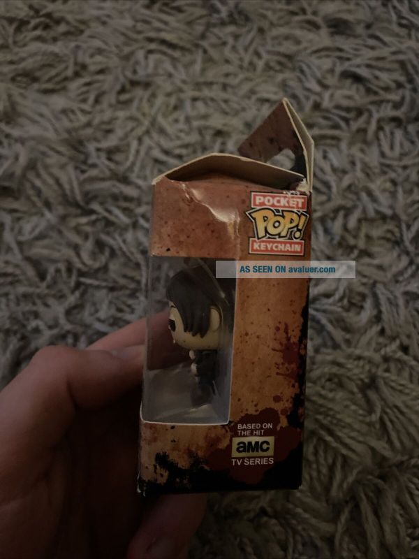 DARYL DIXON POCKET POP KEYCHAIN HORROR BLOCK TWD The Walking Dead Funko ...