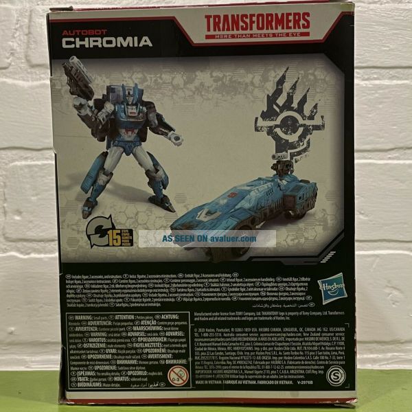 Transformers WFC War For Cybertron Netflix CHROMIA Walmart Exclusive ...