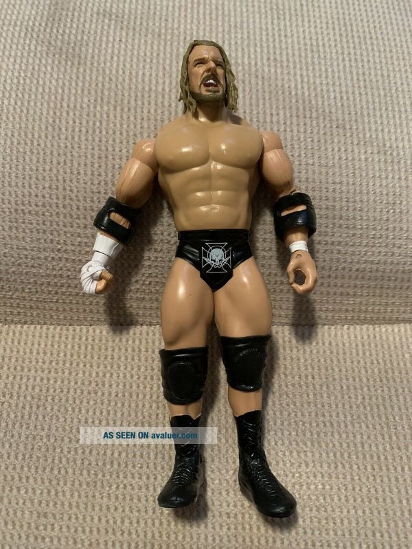 2003 Jakks Pacific WWE WWF Triple H Wrestling Figure 2004 HHH Hunter DX ...
