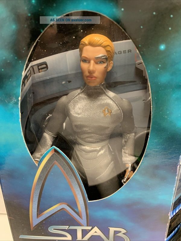 1999 Star Trek Voyager 12” The Women Captain Kathryn Janeway Seven Of ...