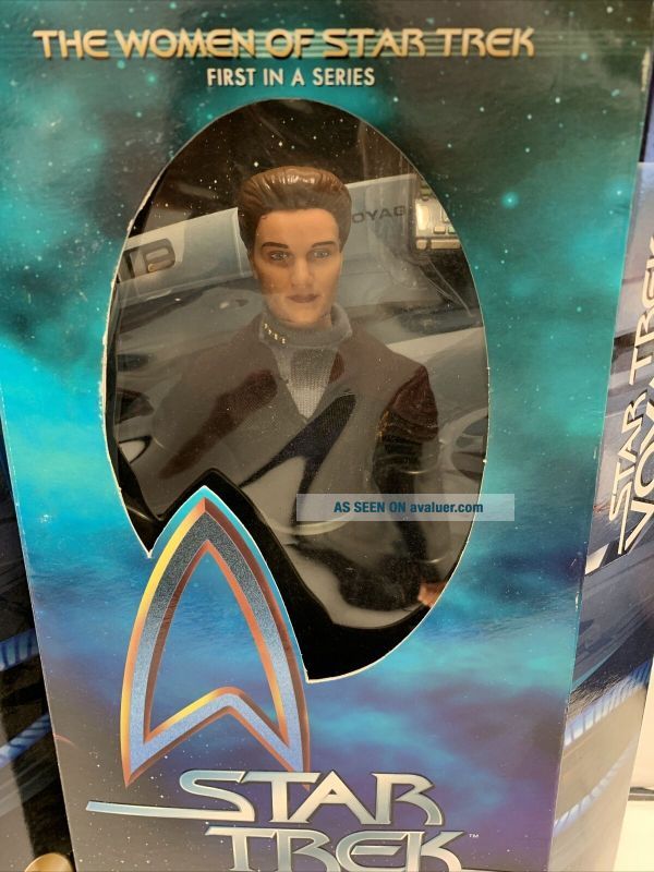 1999 Star Trek Voyager 12” The Women Captain Kathryn Janeway Seven Of ...