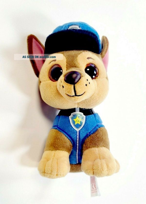 Ty Beanie Boos Baby Paw Patrol Plush 6” Chase Police German Shepard ...