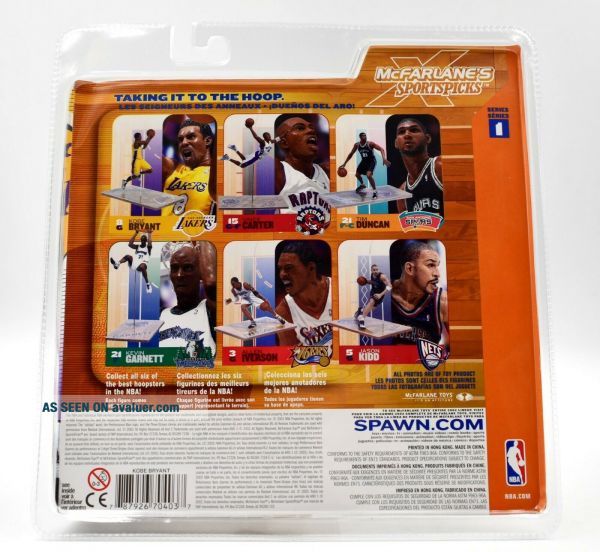 McFarlane Sports Picks NBA Series 1 - Kobe Bryant (Purple Jersey ...