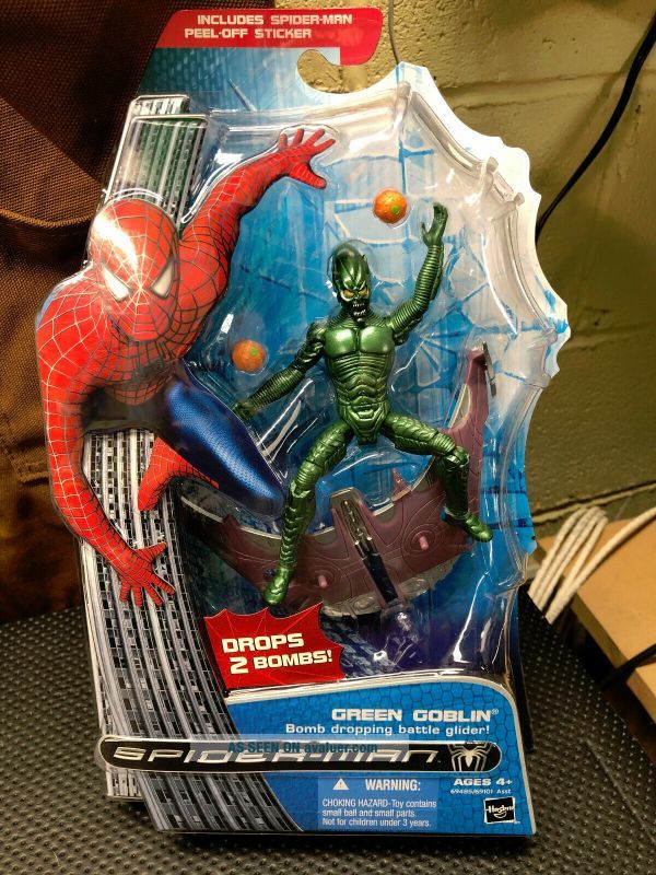 SPIDER - MAN 3 GREEN GOBLIN ACTION FIGURE 2007 @@MINT@@ @@RARE ...