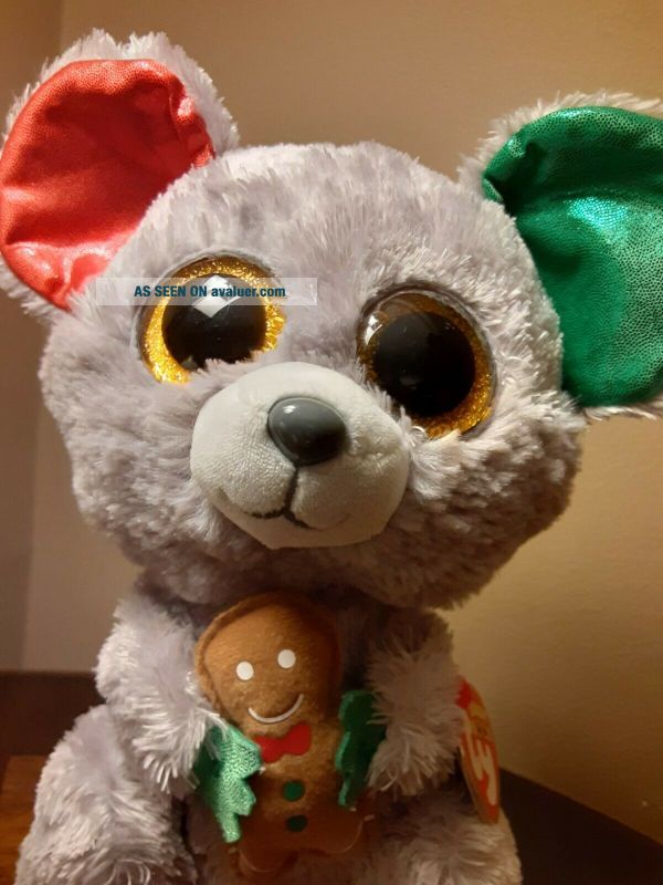 Ty Beanie Boo Christmas Edition Max The Mouse Stuffed Animal | #40558933