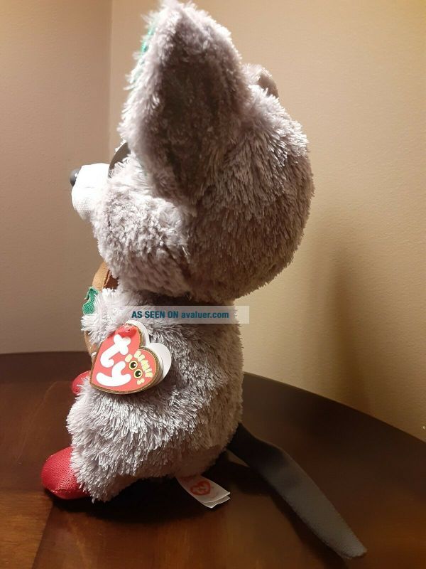 Ty Beanie Boo Christmas Edition Max The Mouse Stuffed Animal | #40558933