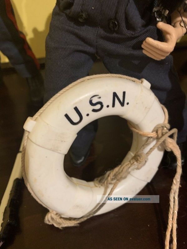 VINTAGE 1964 GI JOE United States Navy Life Preserver Ring | #40576350
