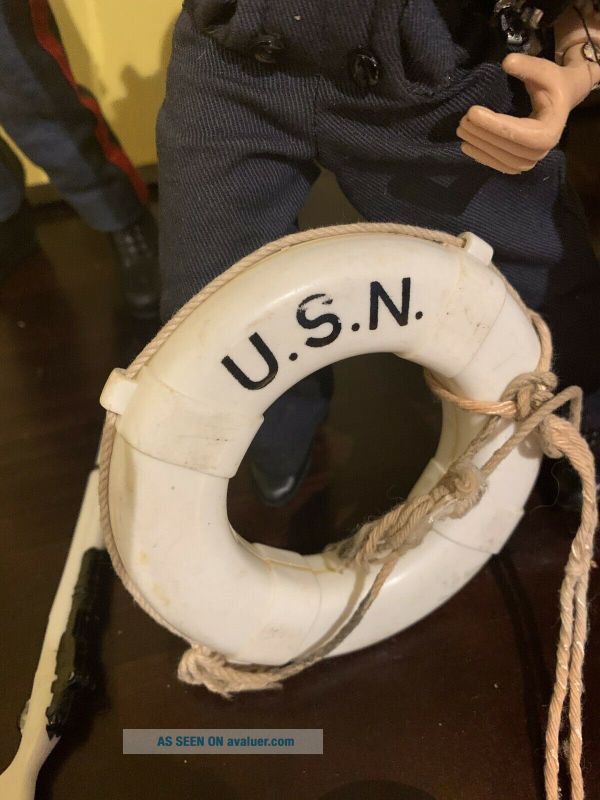 VINTAGE 1964 GI JOE United States Navy Life Preserver Ring | #40576350