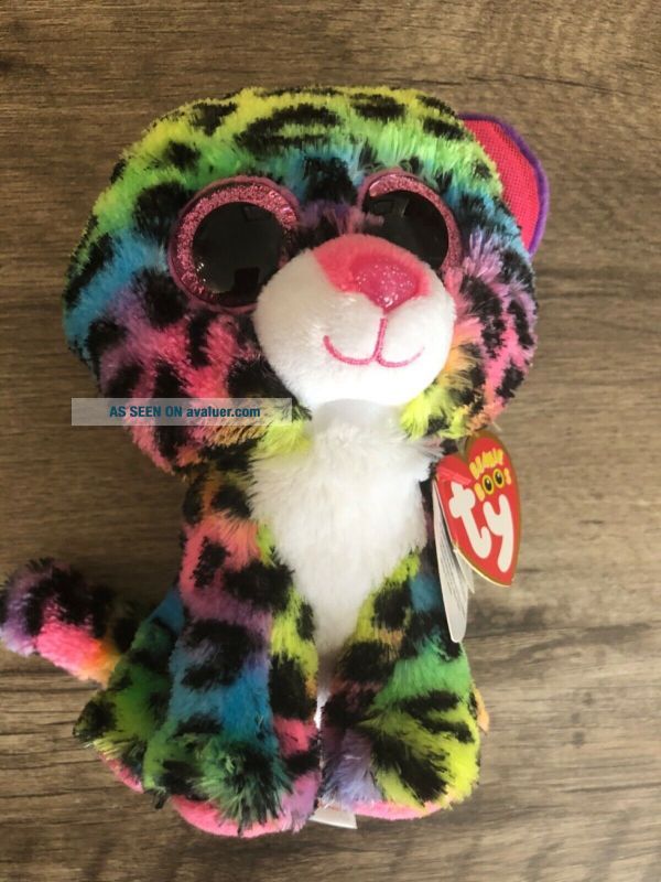 Ty Beanie Boos Dotty The Leopard Stuffed Animal Toy Plush Tagged ...