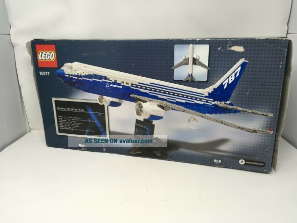 Complete LEGO 10177 Boeing 787 Dreamliner With Instruction Jet Aircraft ...