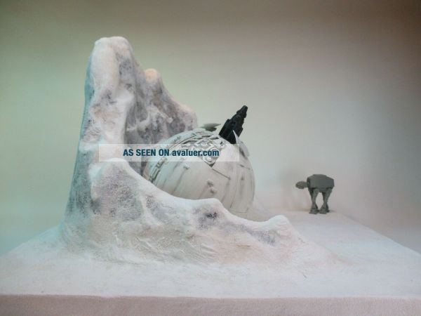 Star Wars Action Fleet Diorama - Custom Hoth Ion Cannon - AT - AT ...