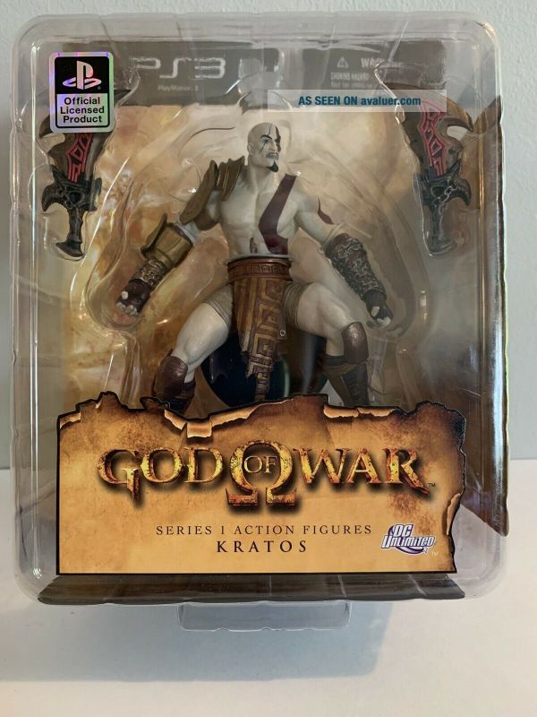 Kratos God Of War Action Figure DC Unlimited Series 1 PS3 Official ...