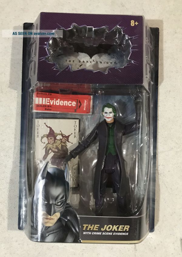The Joker Action Figure With Crime Scene Evidence The Dark Night ...