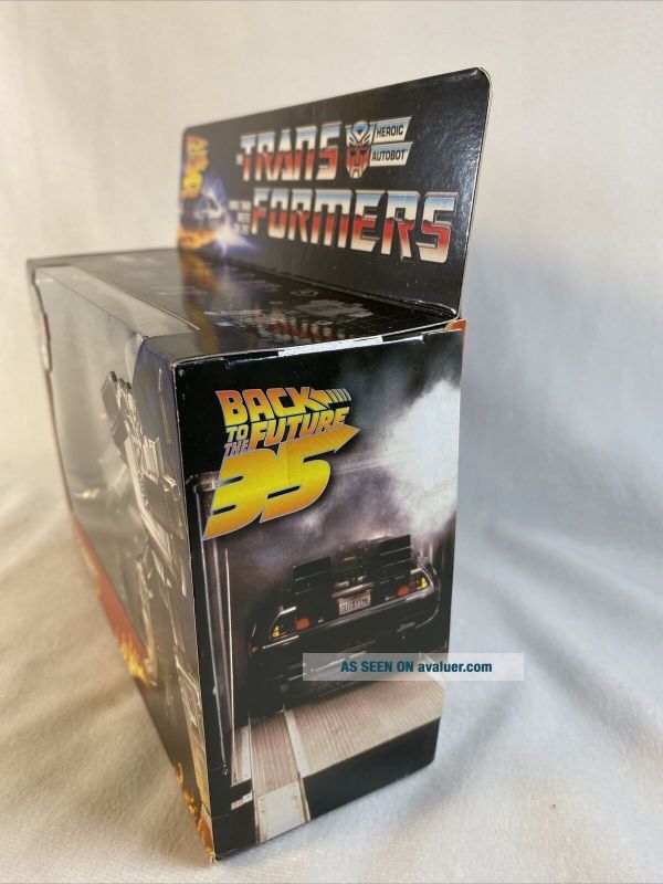 TRANSFORMERS Generations Back To The Future MashUp GIGAWATT Delorean ...