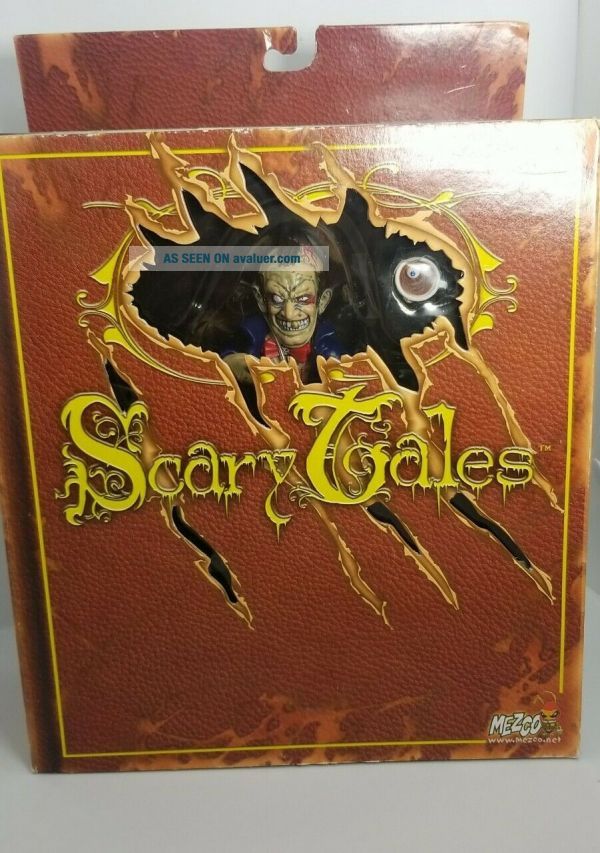 Scary Tales Mad Hatter Figure Mezco 2001 Box Tare On Back | #40630431