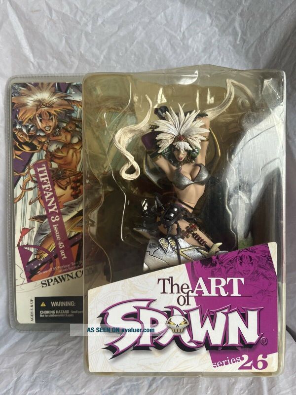 2004 McFarlane Toys Spawn The Art Of Spawn Tiffany 3 Issue 45 Art ...