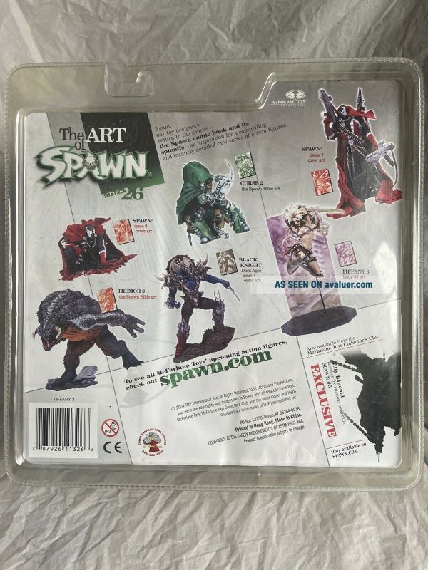 2004 McFarlane Toys Spawn The Art Of Spawn Tiffany 3 Issue 45 Art ...
