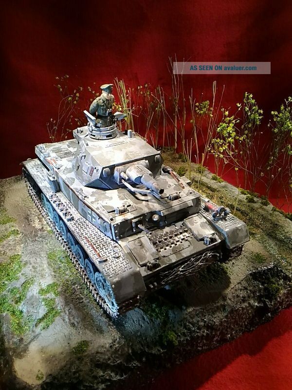 1/32 Panzer IV Battlefield Painted Custom Done Diecast Metal 21st ...