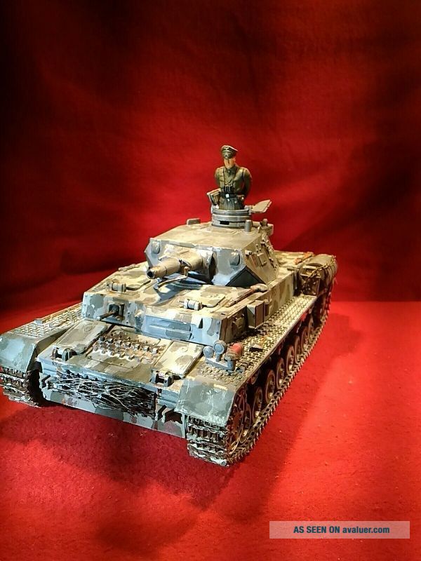 1/32 Panzer IV Battlefield Painted Custom Done Diecast Metal 21st ...