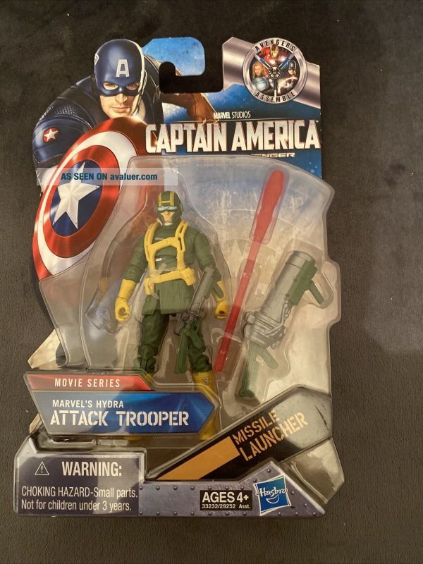 Captain America The First Avenger Movie Series 15 Hydra Attack Trooper ...