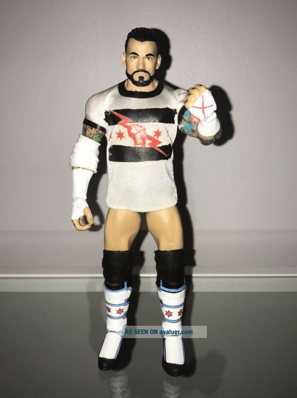WWE Mattel CM Punk Elite Series 16 Wrestling Action Figure W/ Shirt ...