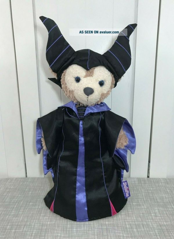 Disney Parks Duffy Shellie May Bear Plush 18 " Tall With Maleficent ...