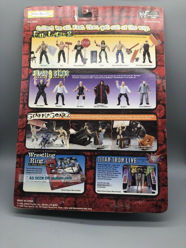 1999 Jakks Pacific WWF Stone Cold Steve Austin SummerSlam 99 Fully ...