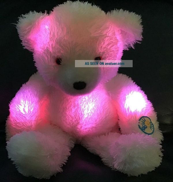CEPIA COLOR KINETICS LIGHT UP COLOR CHANGING White Bear Plush 9 ...
